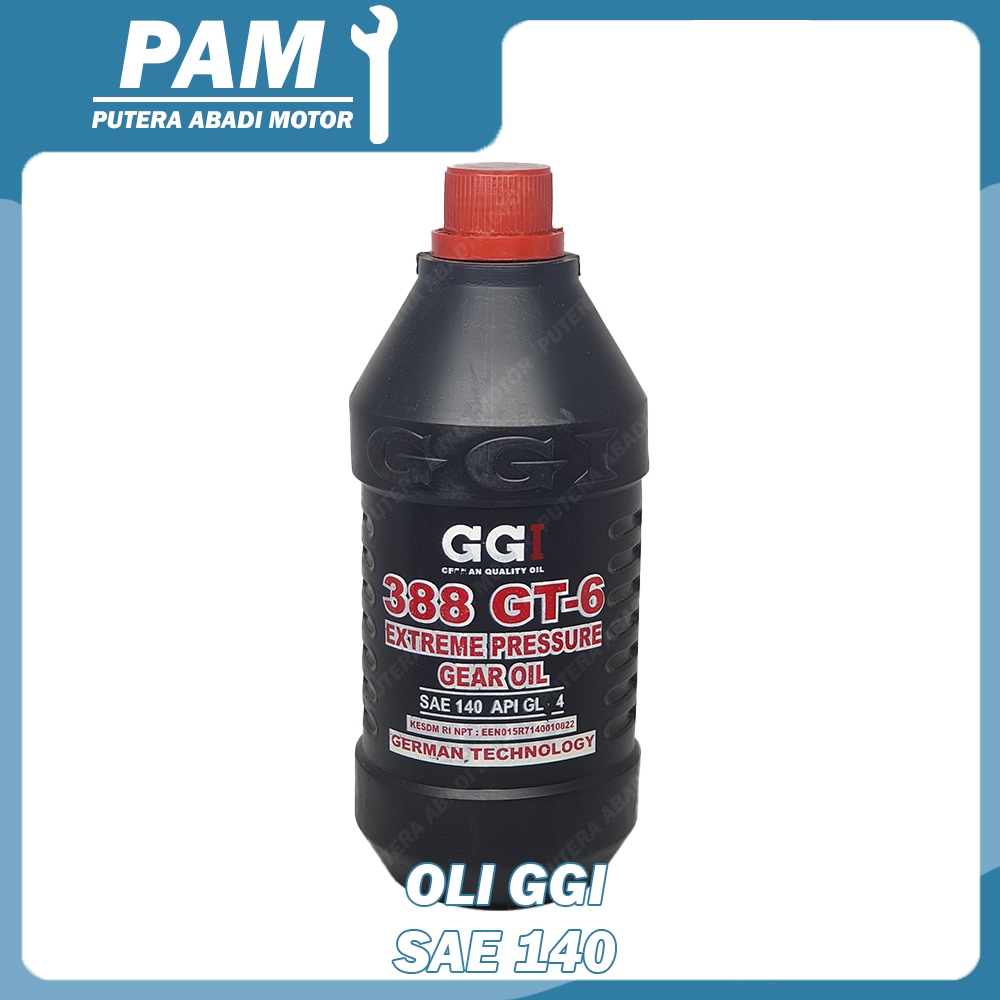 Jual Oli Gardan / Gear Oil GGI SAE 140 API GL-4 1 Liter | Shopee Indonesia