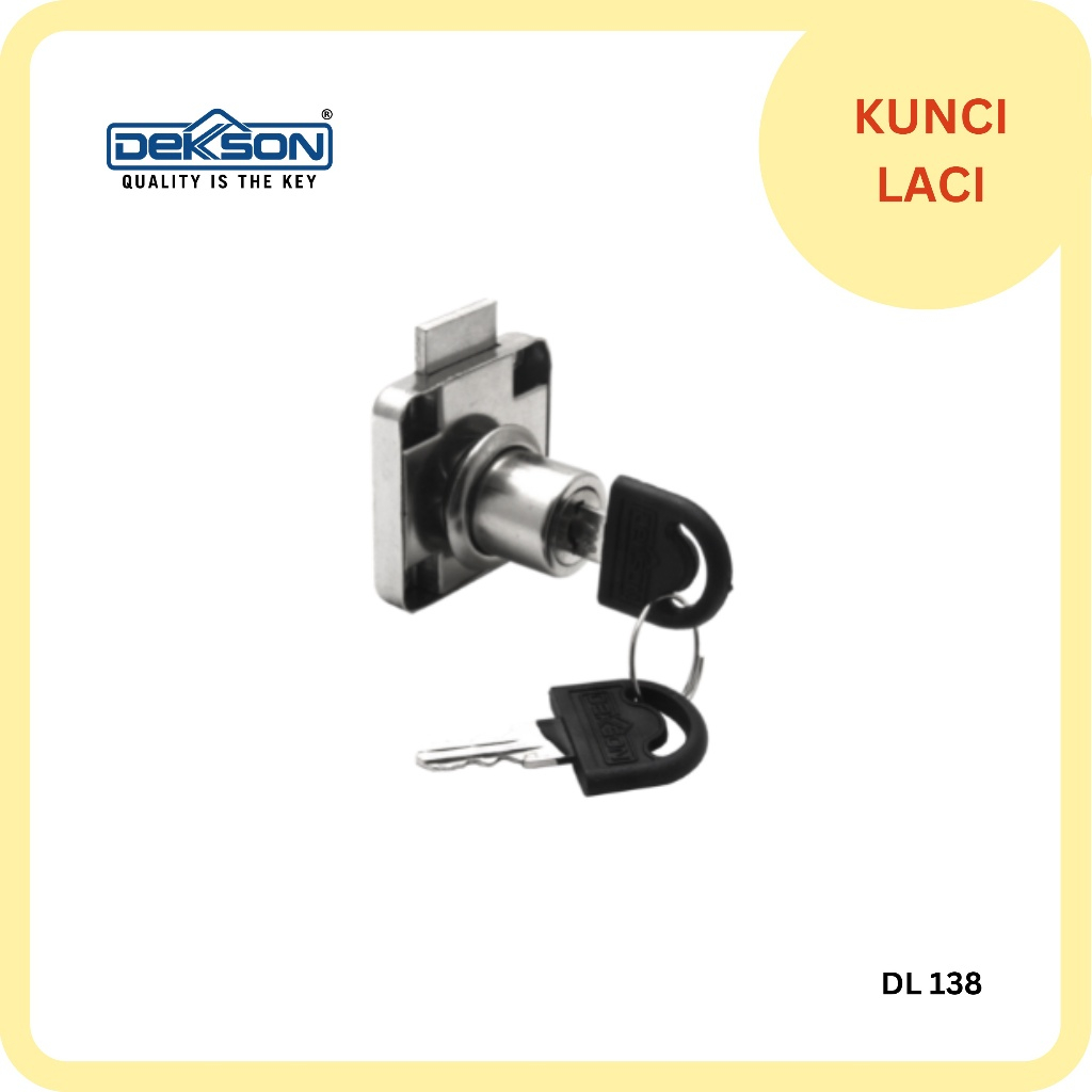Jual Kunci Laci / DRAWER LOCK DL 138 DEKKSON | Shopee Indonesia