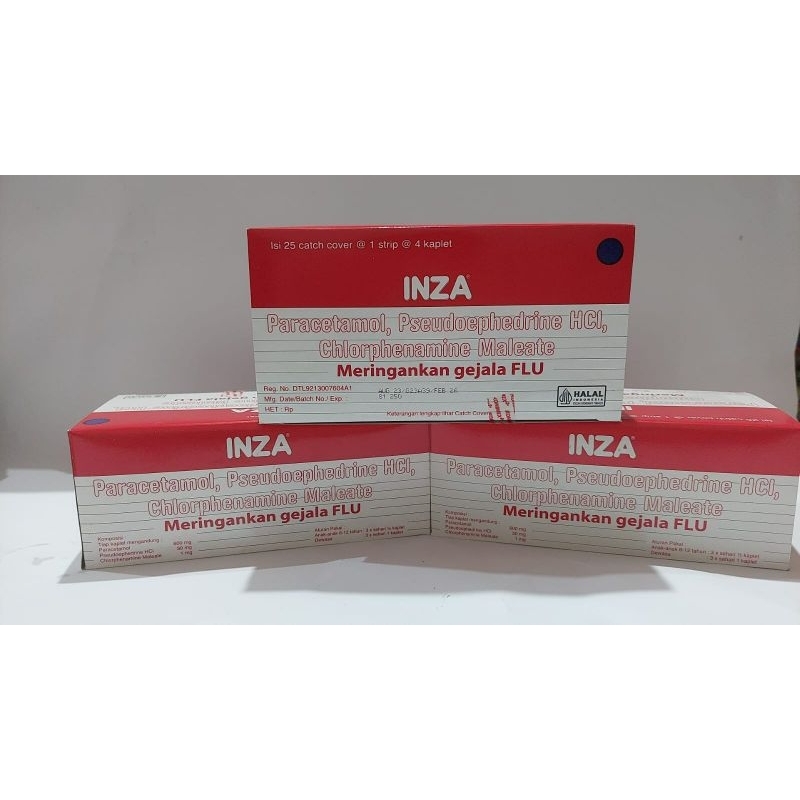 Jual Inza (1dus isi 25 strip @4kaplet) | Shopee Indonesia