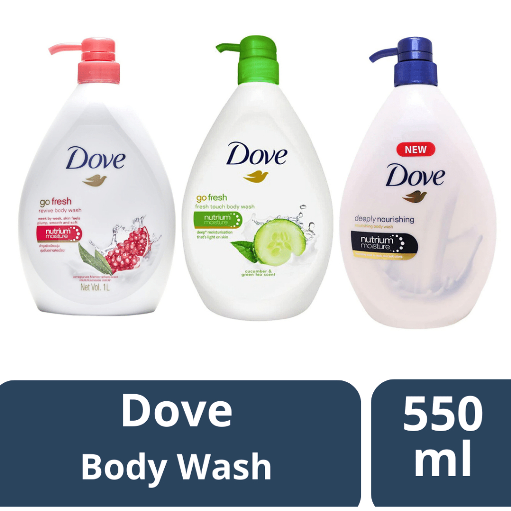Jual SABUN MANDI DOVE 550ml BOTOL PUMP - BODY WASH - DEEPLY NOURISHING ...