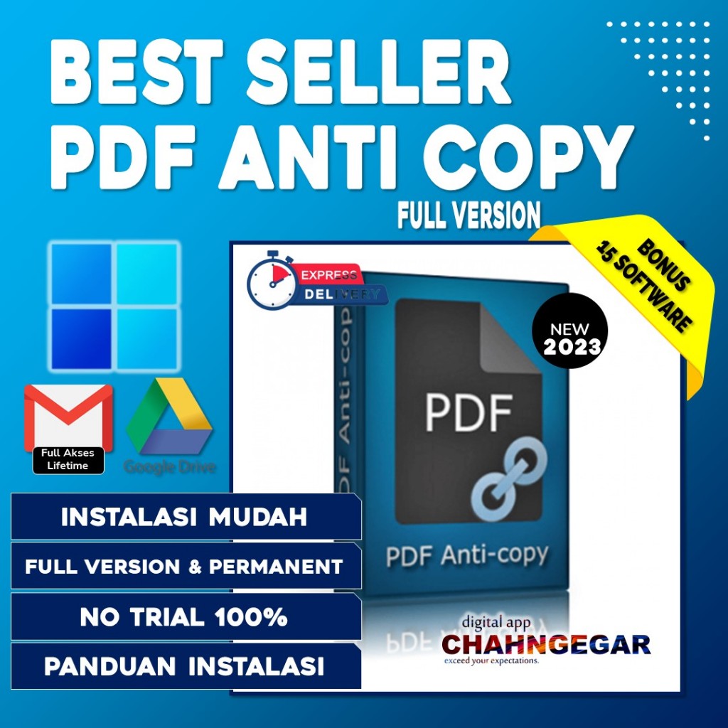 Jual PDF Anti Copy Pro 2.6.1 Full Serial number Software Office Proteksi file PDF Editor ...