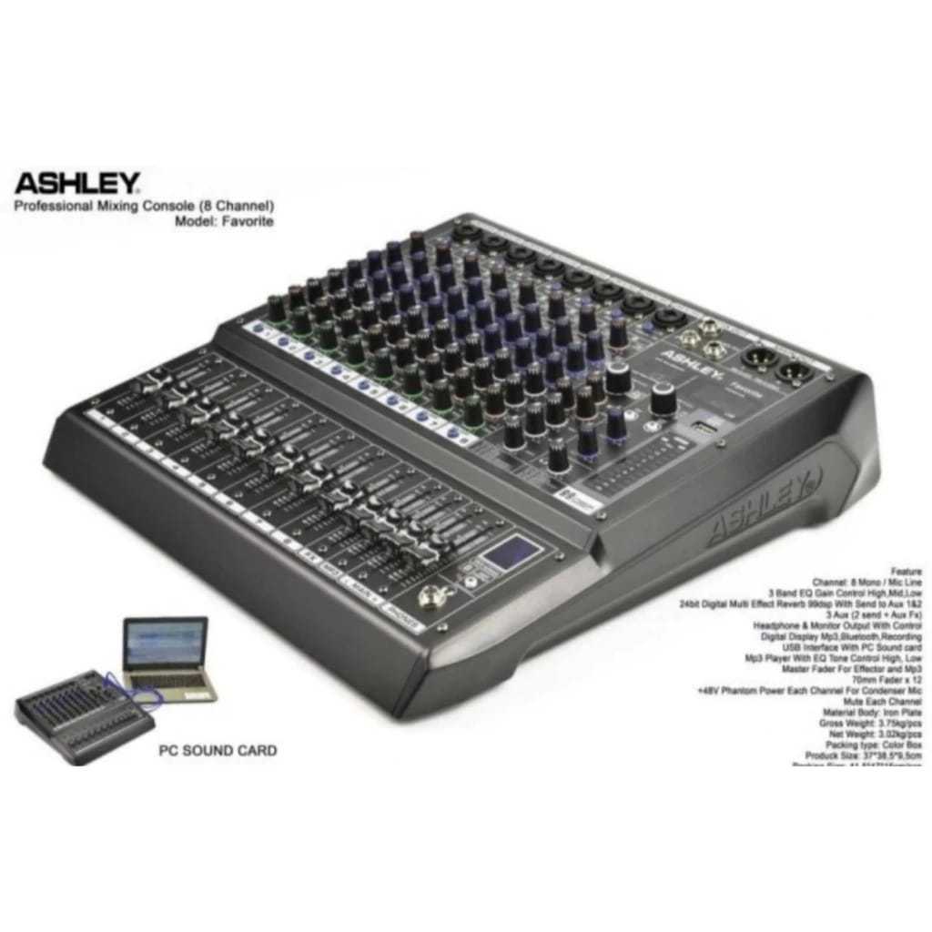 Jual mixer ashley favorite 8 / favorite8 original mixer ashley 8 ...