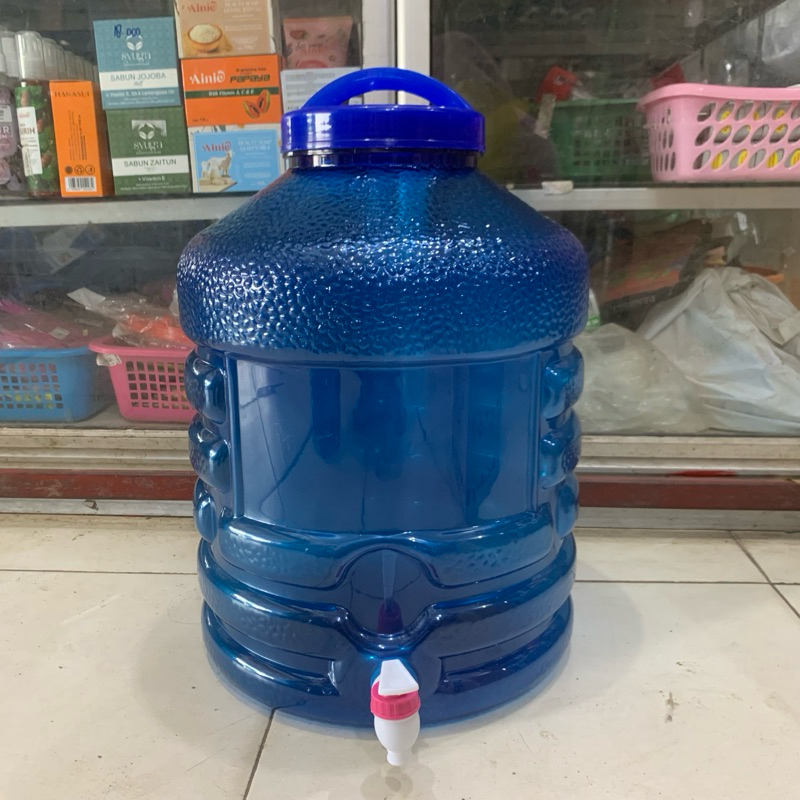 Jual GALON POLOS TEBAL WARNA WARNI 19 ltr /GALON DISPENSER GALON 12 ...
