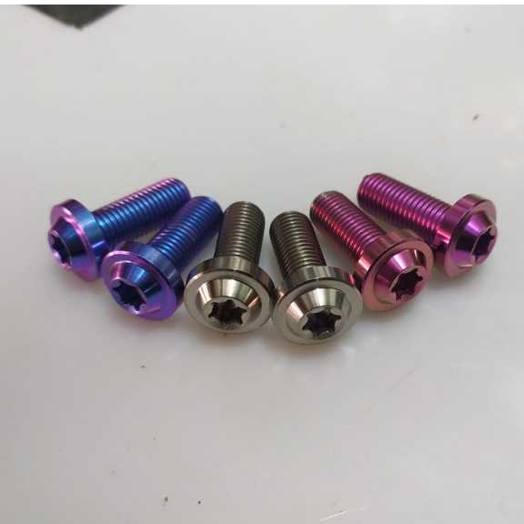 Jual baut titanium gr5 Breket kaliper honda ukuran standar | Shopee Indonesia