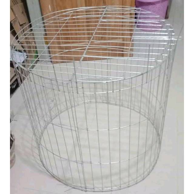 Jual Kandang Bulat Besi Galvanis Anti Karat Untuk Ayam Jago Bangkok ... Jual Kandang Bulat Besi Galvanis Anti Karat Untuk Ayam Jago Bangkok ...