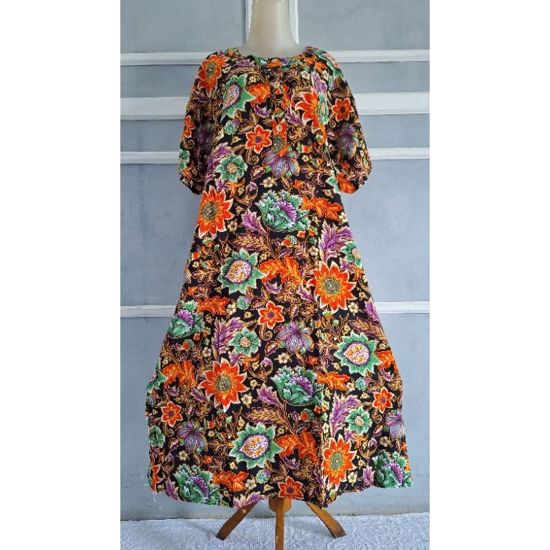 Jual Daster KENCANA UNGU MODEL L3 LABEL BIRU LD 130cm PB 110cm ( baju ...