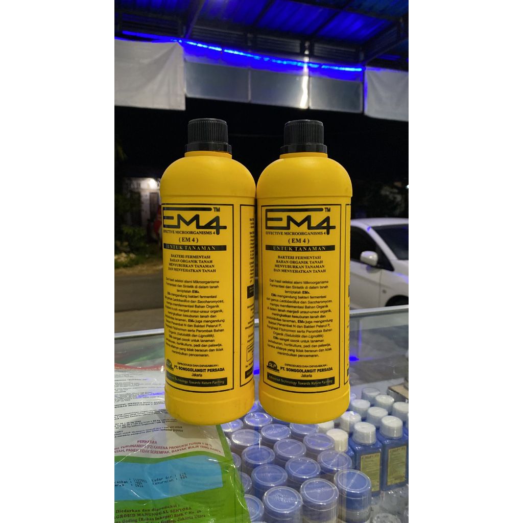 Jual Pupuk Organik EM4 Pertanian 1Lt | Shopee Indonesia