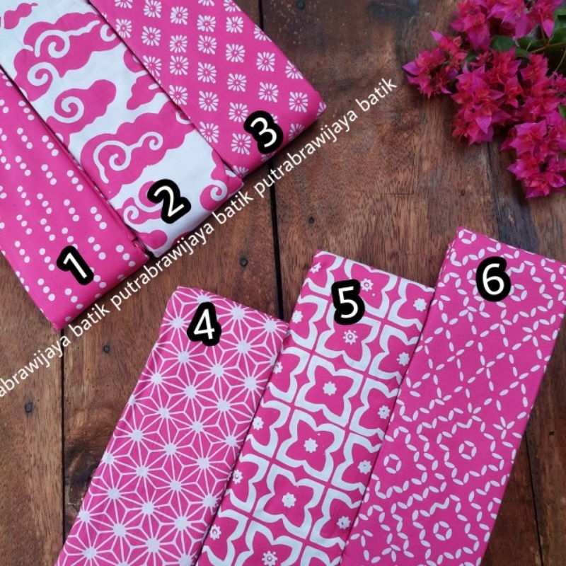 Jual KAIN BATIK CAP GARUTAN WARBA PINK BAHAN KATUN PRIMA RAJA KAIN ...