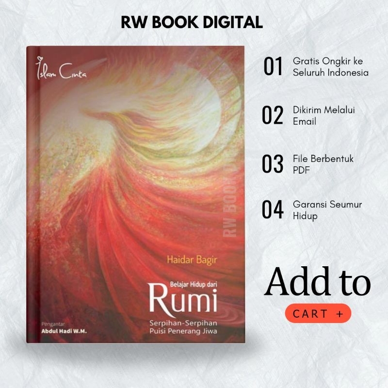 Jual (ID046) BELAJAR HIDUP DARI RUMI – RW BOOK | Shopee Indonesia