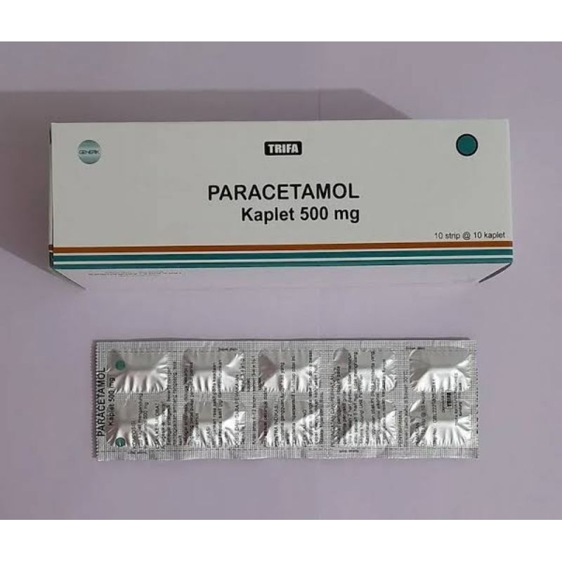 Jual Per Strip Paracetamol Trifa 500 gr | Shopee Indonesia