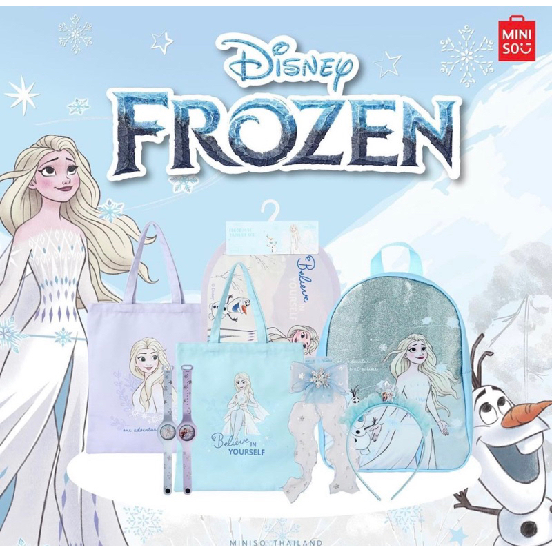 Jual MINISO X DISNEY FROZEN COLLECTION ELSA ANNA OLAF HAIR BRUSH SISIR ...