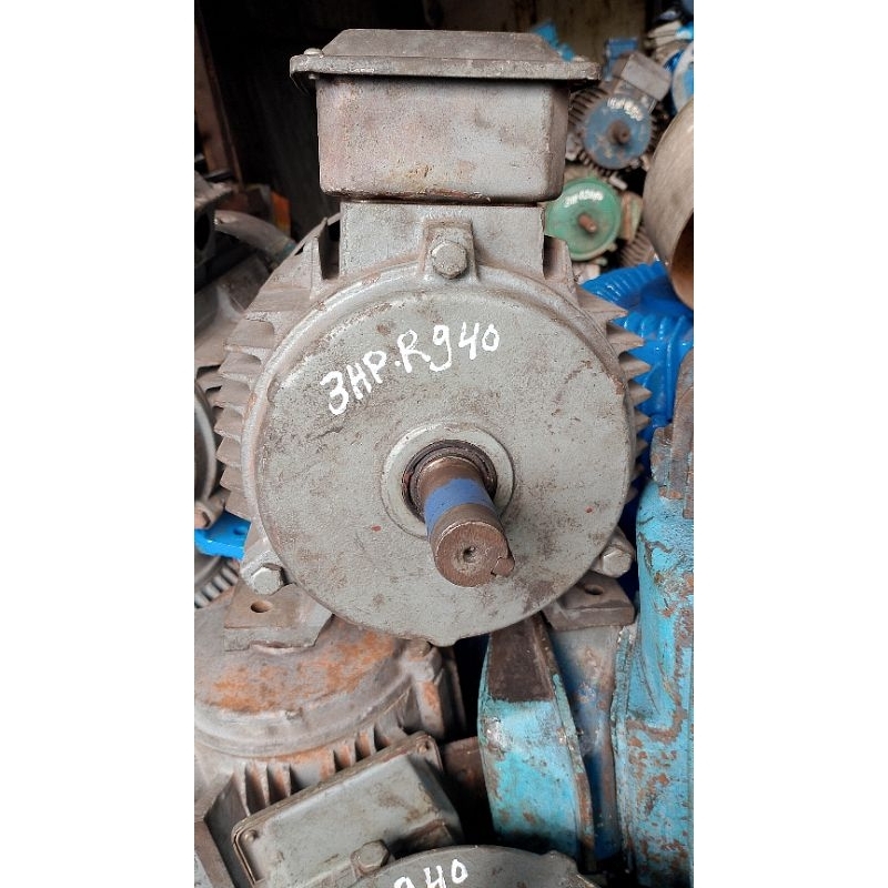 Jual Dinamo Motor Listrik Pabrik 3 Phase 3 Hp Rpm Rendah 940 (Di Jamin ...
