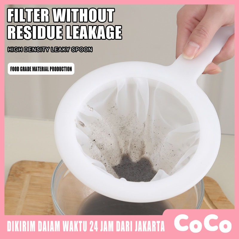 Jual Filter Saringan Mesh Kain Nylon100/200/400 Mesh Kopi Susu Kacang ...