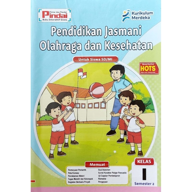Jual harga satuan Lks pindai PJOK KELAS 1 Semester 2 Kurikulum Merdeka | Shopee Indonesia