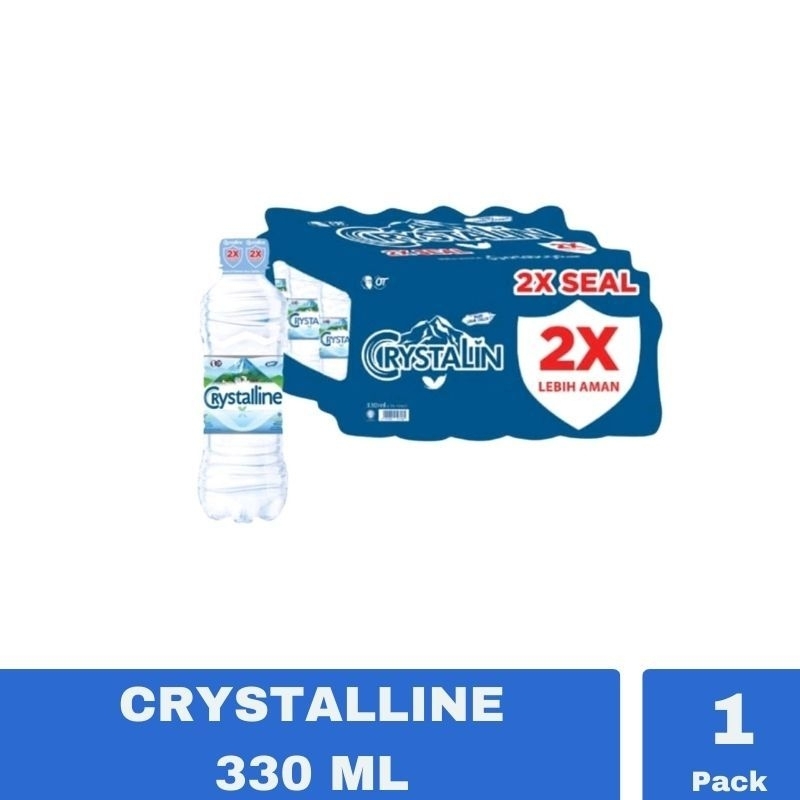 Jual Crystalline 330 ML 1 dus 24 botol | Shopee Indonesia
