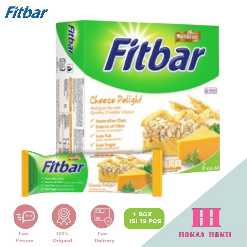 Jual Fitbar Multigrain Cemilan Instan Untuk Diet 1 box isi 12pcs ...
