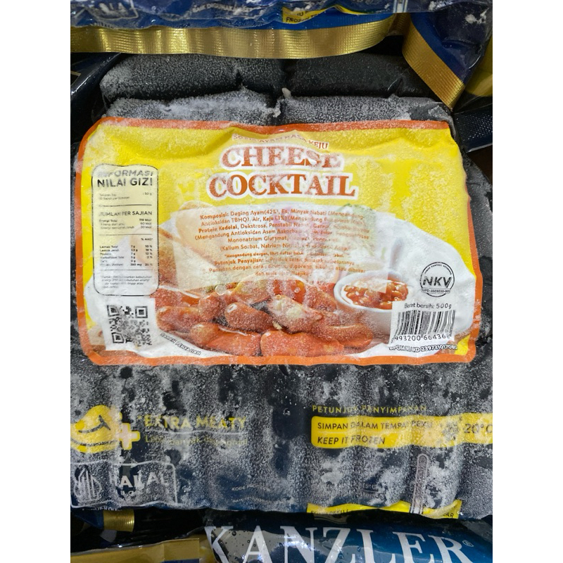 Jual Kanzler Cheese Cocktail 500gr | Shopee Indonesia
