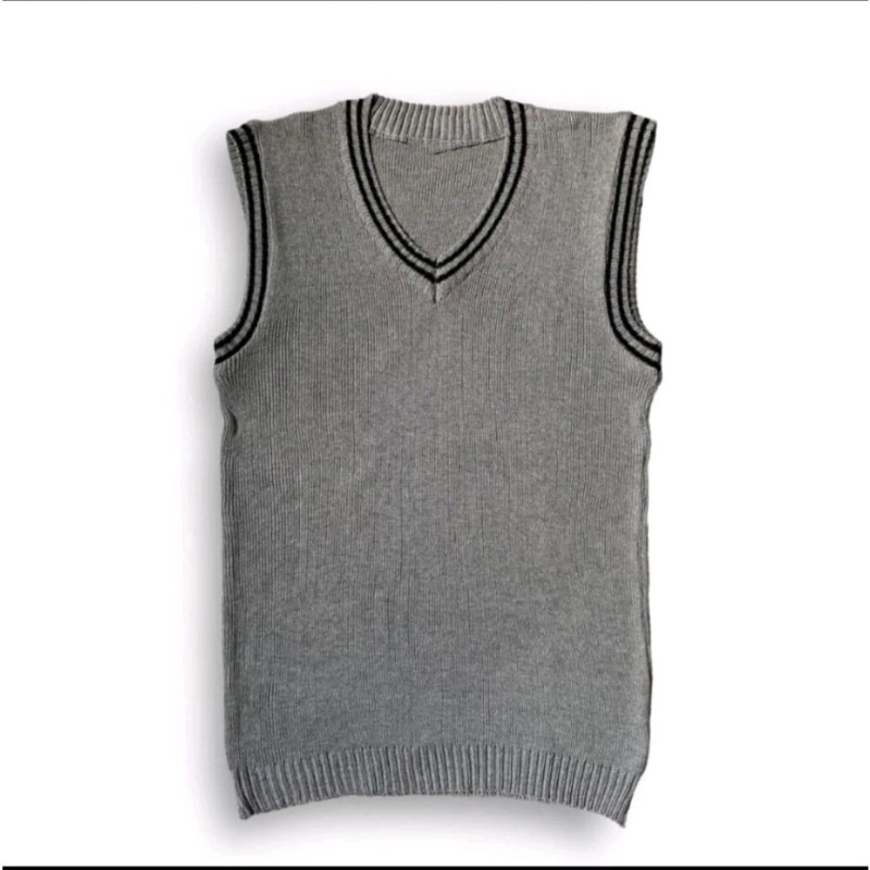 Jual by One Style Rompi Rajut Pria Korean Style - Rompi rajut polos ...