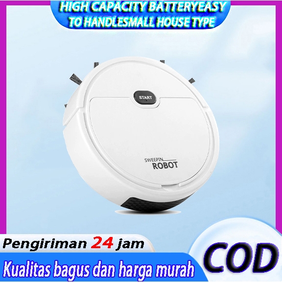 Jual BERGARANSI Jallen Gabor Robot Vacum Cleaner Dan Pel Vacuum Sapu Vaccum Otomatis Penyedot ...