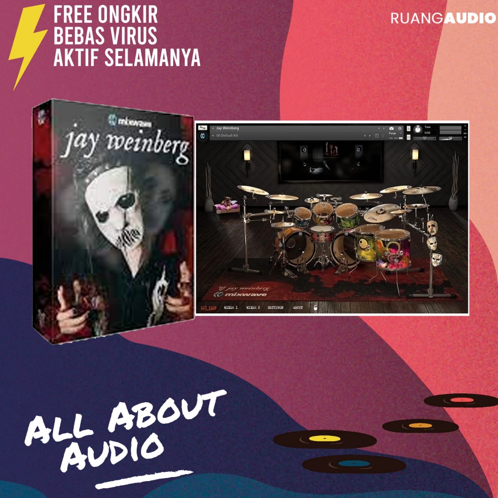 Jual Mixwave Jay Weinberg | Kontakt Library | Shopee Indonesia