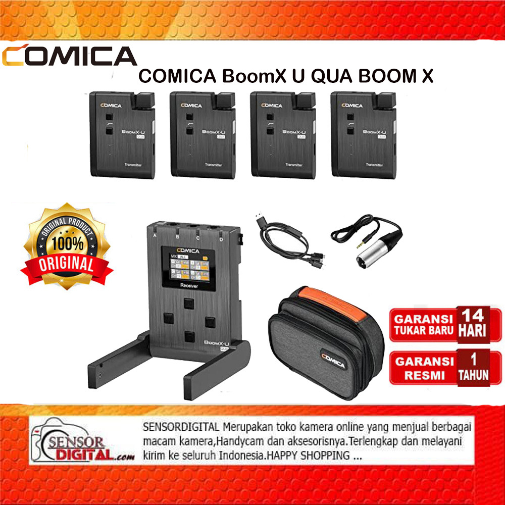Jual COMICA BoomX U QUA BOOM X Ultracompact 4 Person Wireless ...