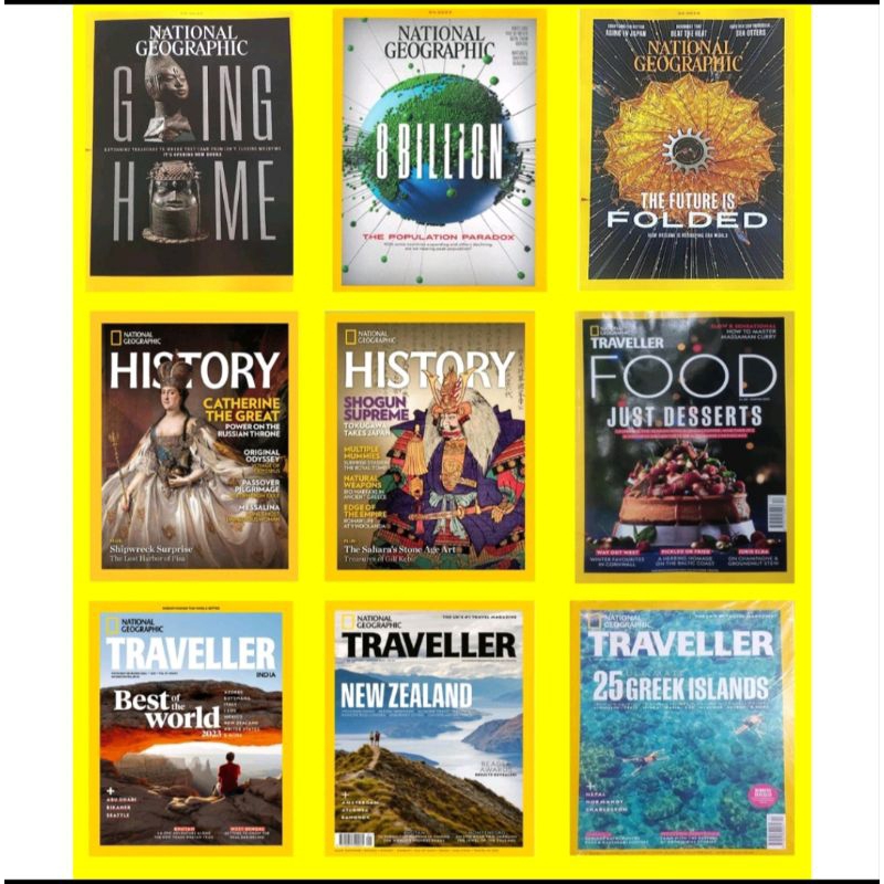 Jual MAJALAH NATIONAL GEOGRAPHIC BAHASA INGGRIS DIKIRIM RANDOM ...
