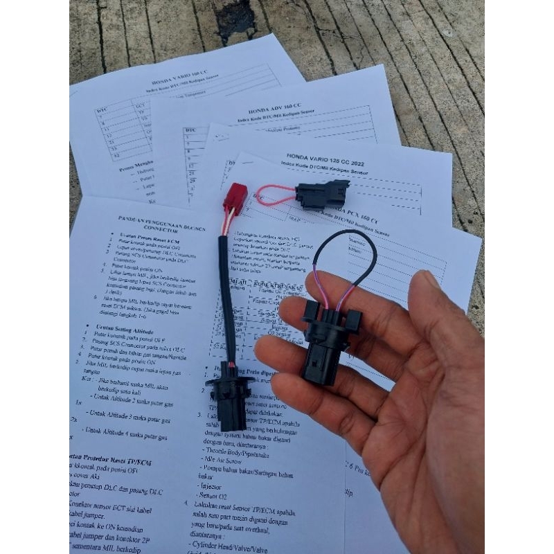 Jual alat reset injeksi motor honda 1 set | Shopee Indonesia