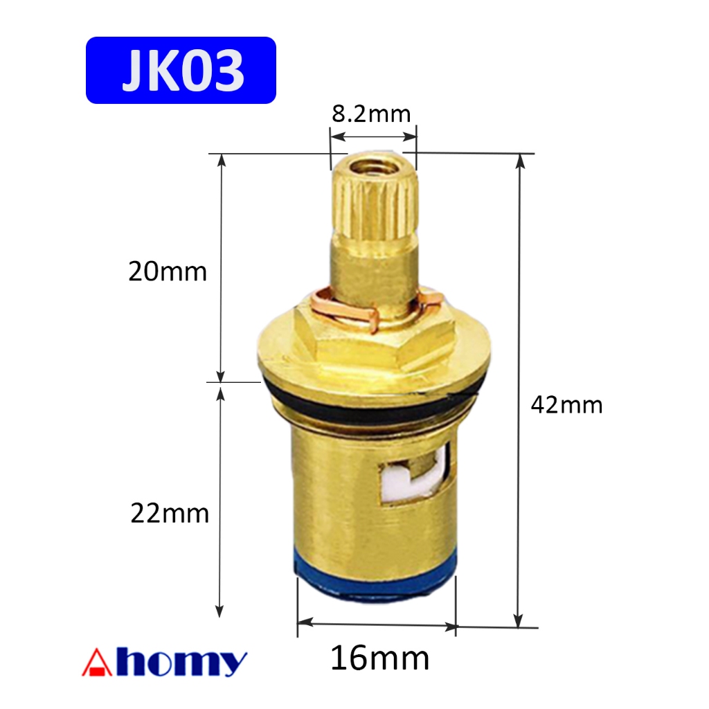 Jual jantung kran kuningan valve keran spare part kran JK01 JK02 JK03 | Shopee Indonesia