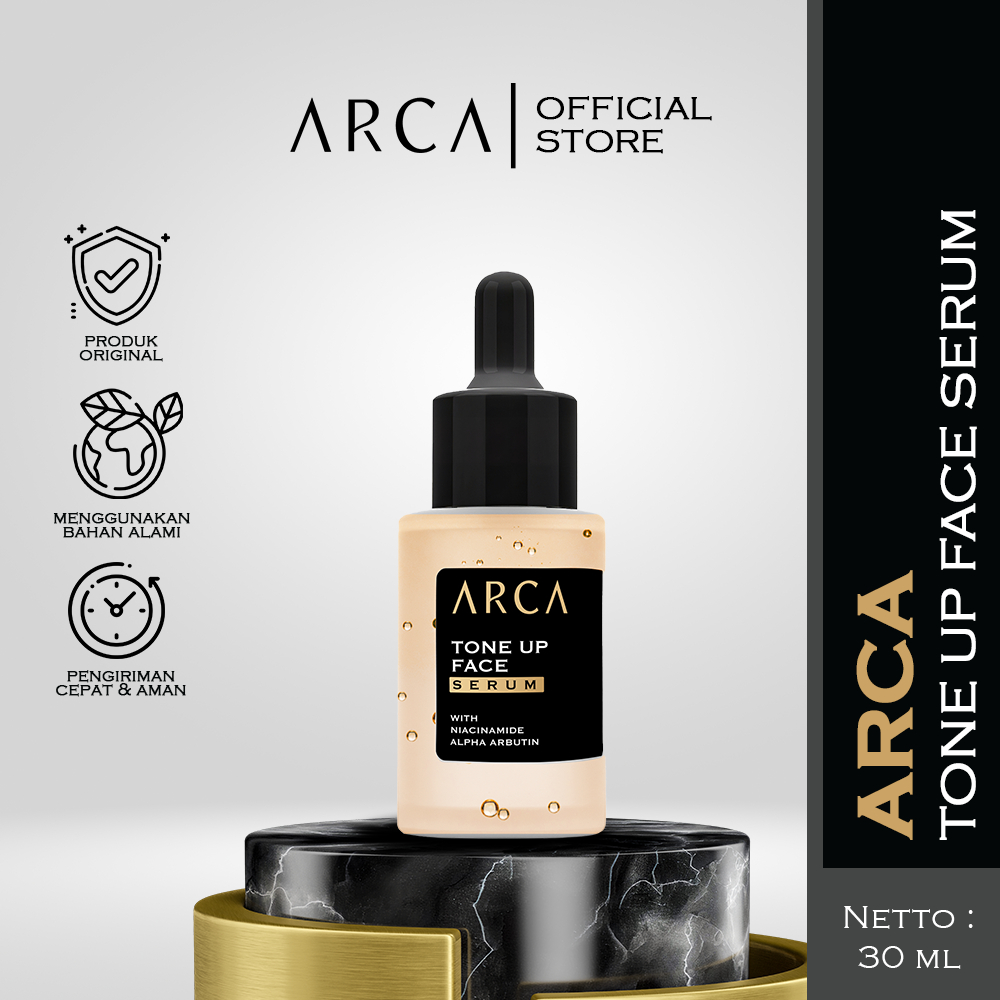Jual Arca Tone Up Face Serum 30ml - Serum Wajah | Shopee Indonesia