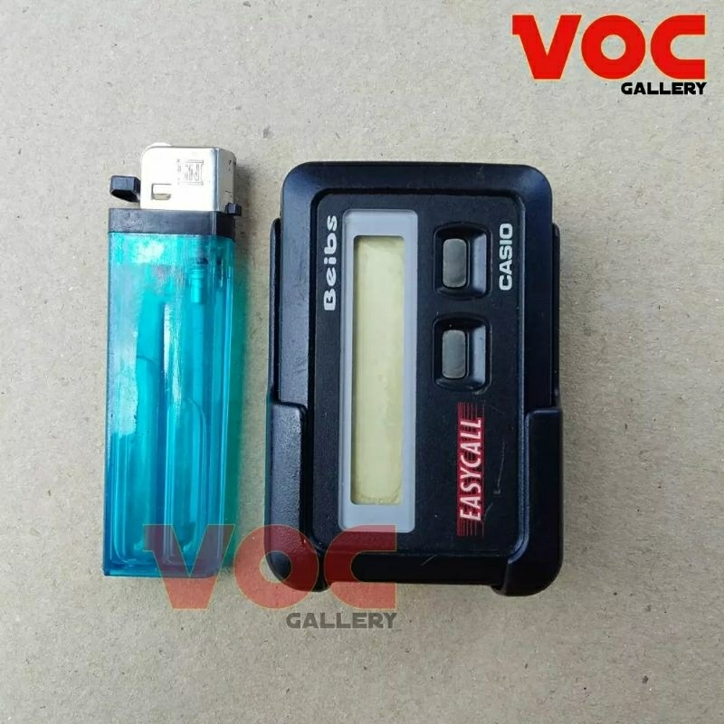 Jual Pager Casio Beibs Easy Call Radio Page Rare Klasik Jadul Antik ...