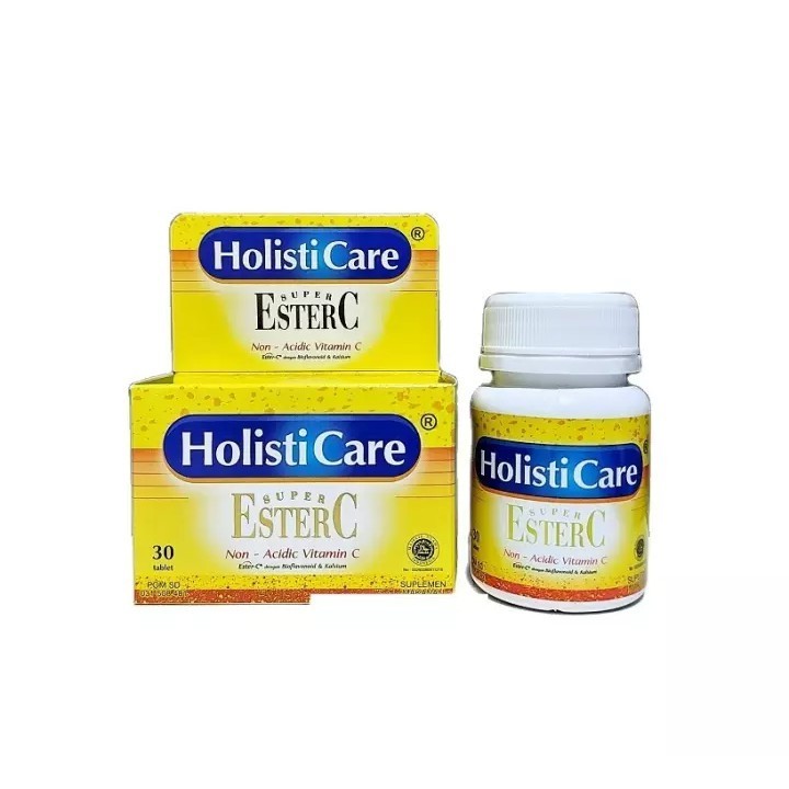 Jual HOLISTICARE SUPER ESTER C 1 BOTOL 30 TABLET | Shopee Indonesia