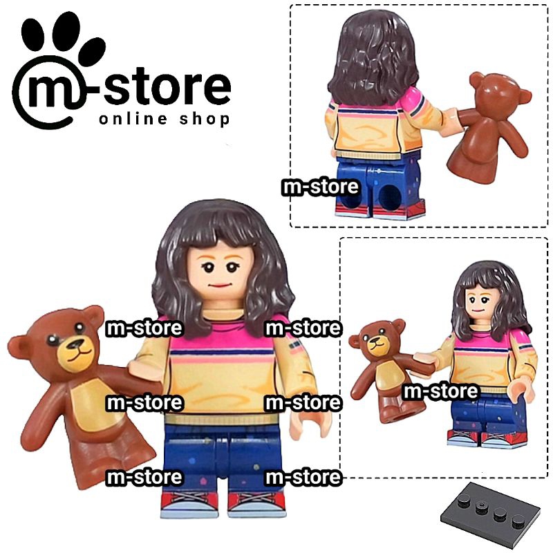 Jual brick fnaf abby five nights at freddy's mini toy figure | Shopee ...