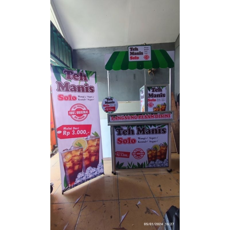 Jual Paket Usaha Es Teh Solo (Bonus Tas Booth) | Shopee Indonesia