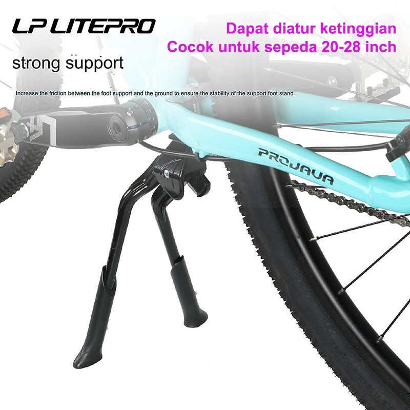 Jual LP Litepro Standar Tengah Sepeda 2 Kaki Lipat MTB Roadbike ...