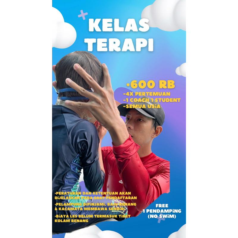 Jual Voucher Les Renang Kelas Terapi (Tulang, Otot, Sendi, Jantung, & Pernafasan) | Shopee Indonesia