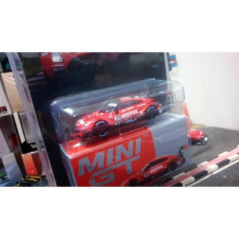 Jual Diecast Mini GT Nissan GTR R35 Nismo GT500 #23 Motul no 595 ...