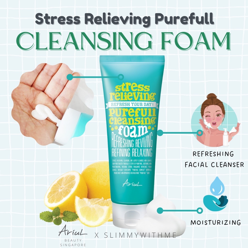 Jual Ariul Smooth & Pure Cleansing Foam 80gr | Shopee Indonesia