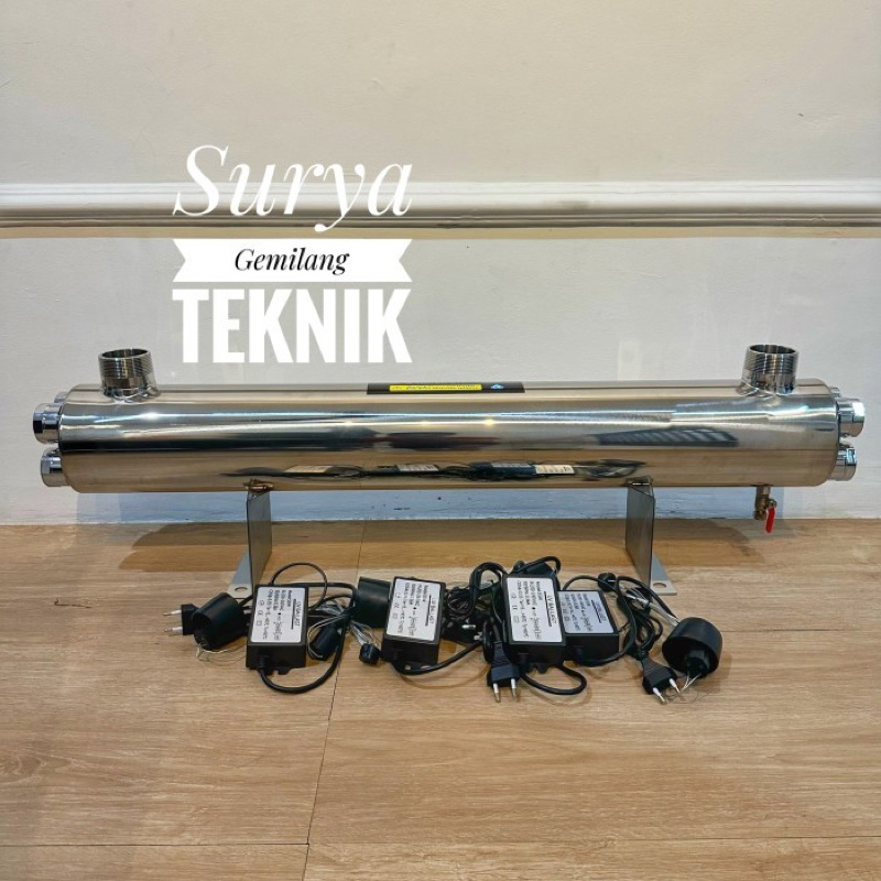 Jual UV 48 GPM Ultaviolet Water Sterilizer 48GPM UV 4 Lampu Industrial | Shopee Indonesia