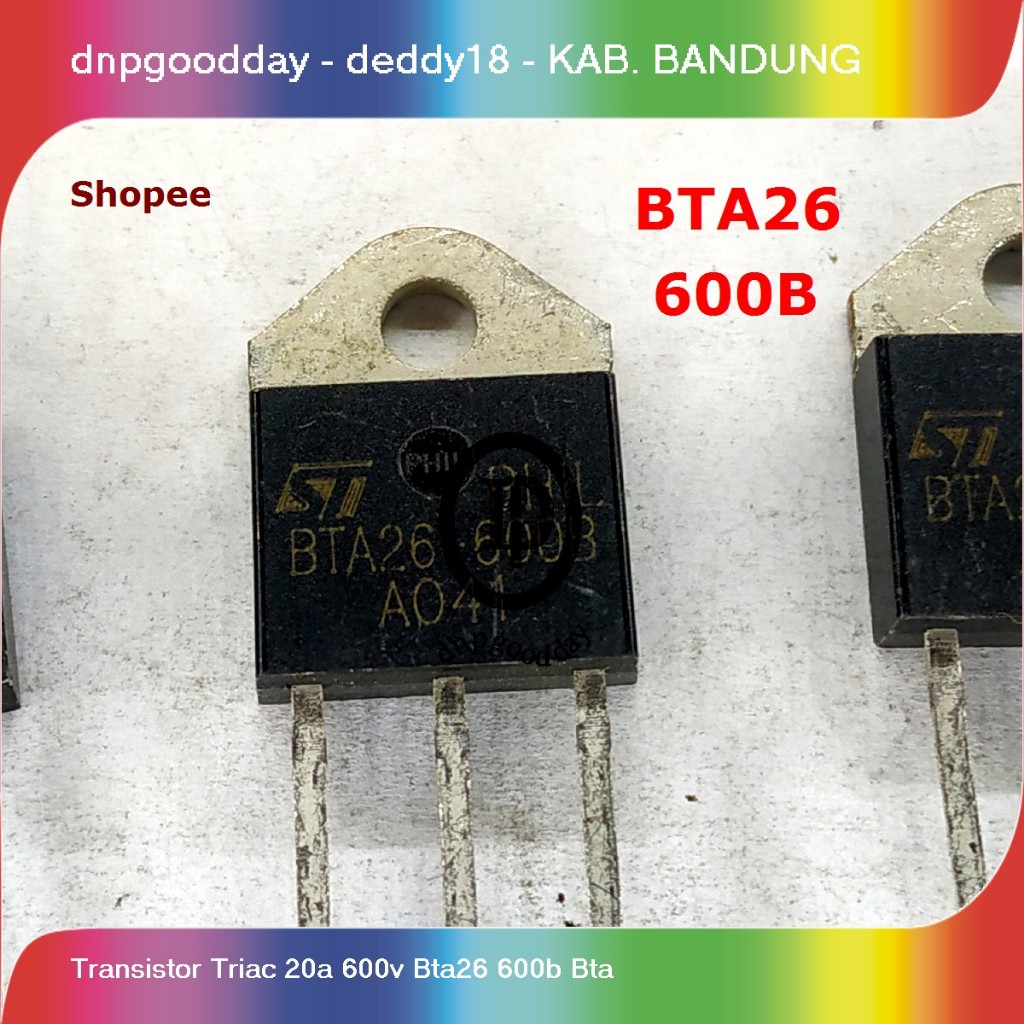 Jual transistor triac 25a 600v bta26 600b bta | Shopee Indonesia