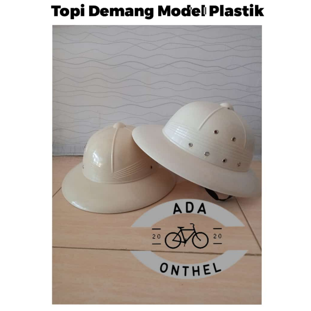 Jual TOPI SEPEDA ONTHEL TOPI DEMANG ONTHEL KLASIK TOPI KROP HELM SEPEDA ...