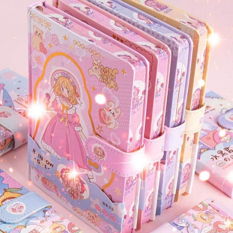 Jual Buku Journal Diary Aesthetic Agenda Magnetic Notebook A5 Kertas ...