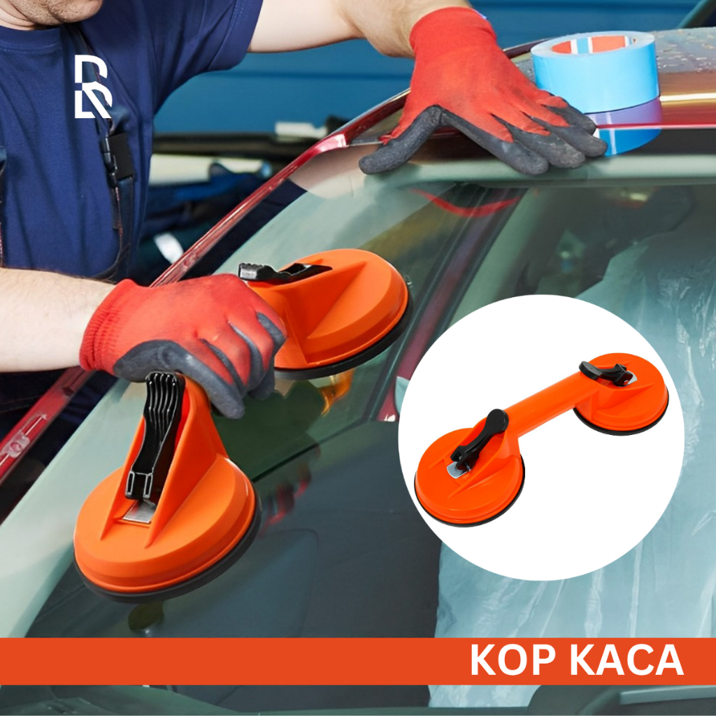 Jual Vacum Kop Angkat Kaca Double 2 Kaki PVC Alat Penarik Body Mobil ...