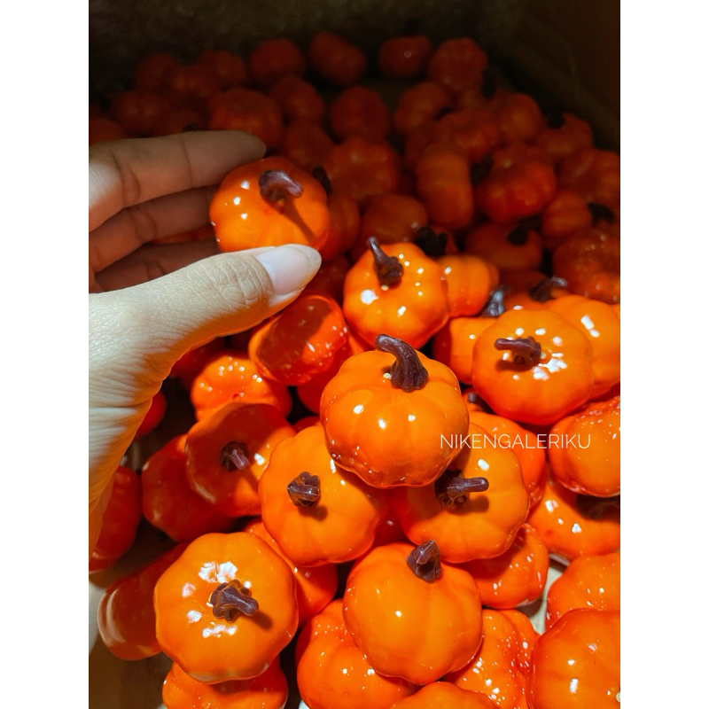 Jual LABU KUNING/OREN MINI ARTIFISIAL - dekorasi | Shopee Indonesia