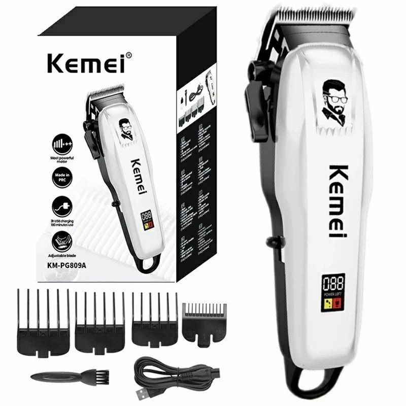 Jual Cukur Rambut/Alat Cukur/Alat Potong Rambut/Hair Clipper Kemei KM ...