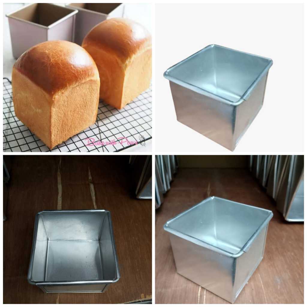 Jual Loyang Bolu Mini / Loyang Kotak 8 x 8 x 7 CM / Loyang Bolu Kecil ...