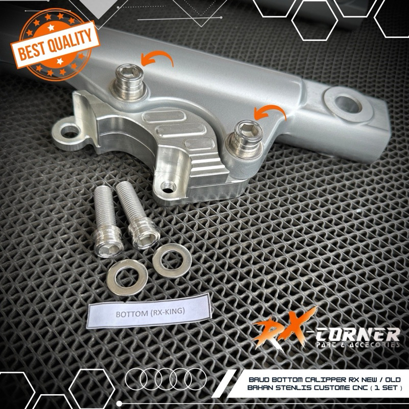 Jual baud L costume Bottom Kaliper rxking Anti karat | Shopee Indonesia