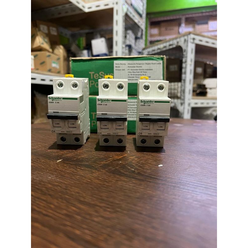 Jual MCB IC60N SCHNEIDER 2P 10A A9F74210 ORIGINAL ASLI | Shopee Indonesia