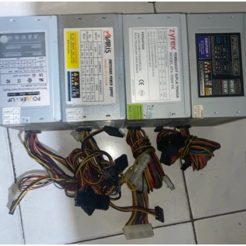 Jual Power supplay pc psu standar merk campur 24pin | Shopee Indonesia