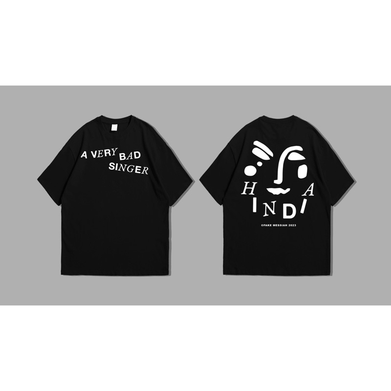 Jual Hindia - Very Bad Singer Tshirt Hitam / Official Merchandise ...