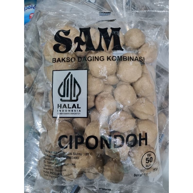 Jual Bakso SAM Cipondoh isi 50 | Shopee Indonesia